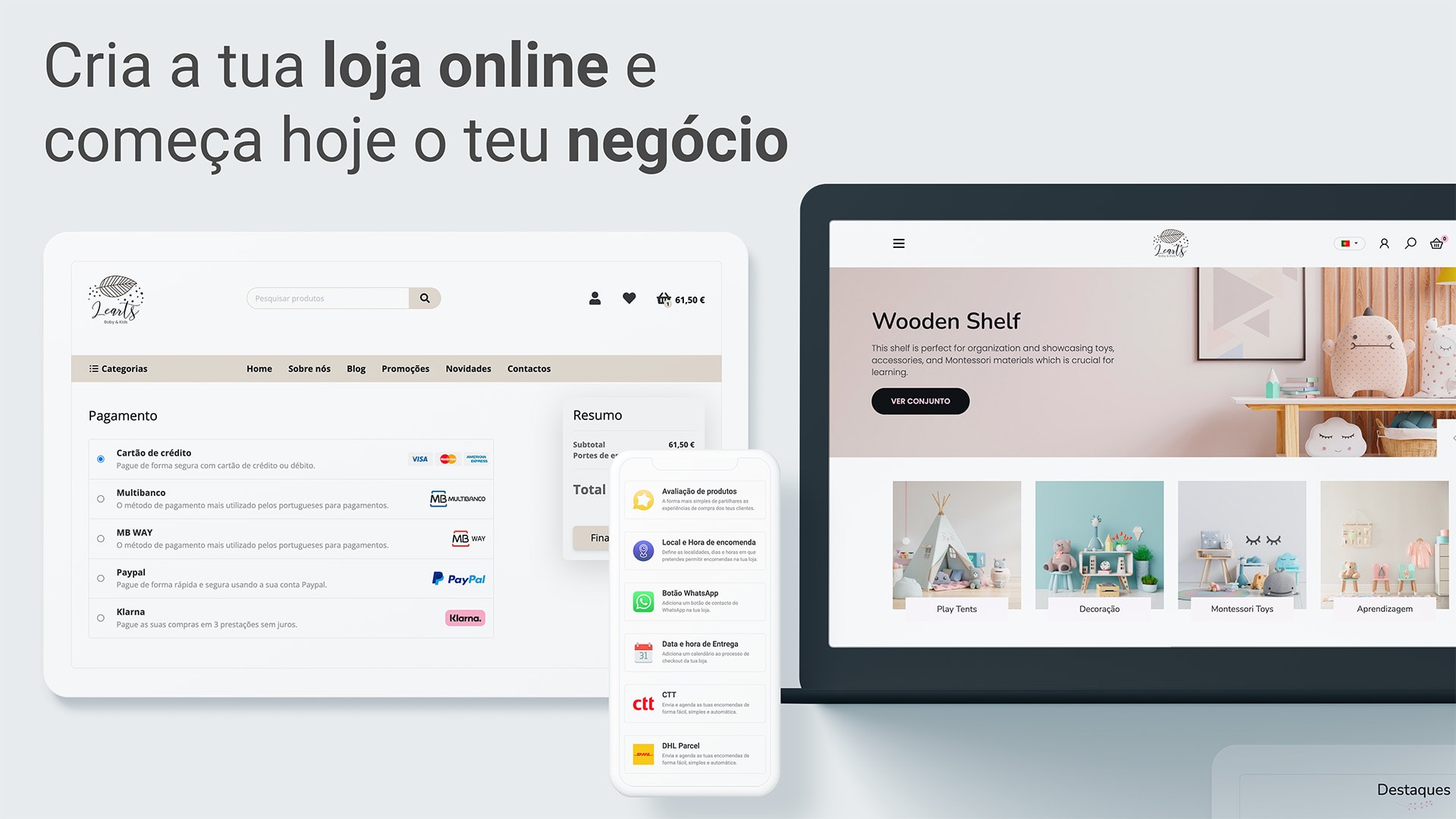 Criar Loja Online com a Shopkit