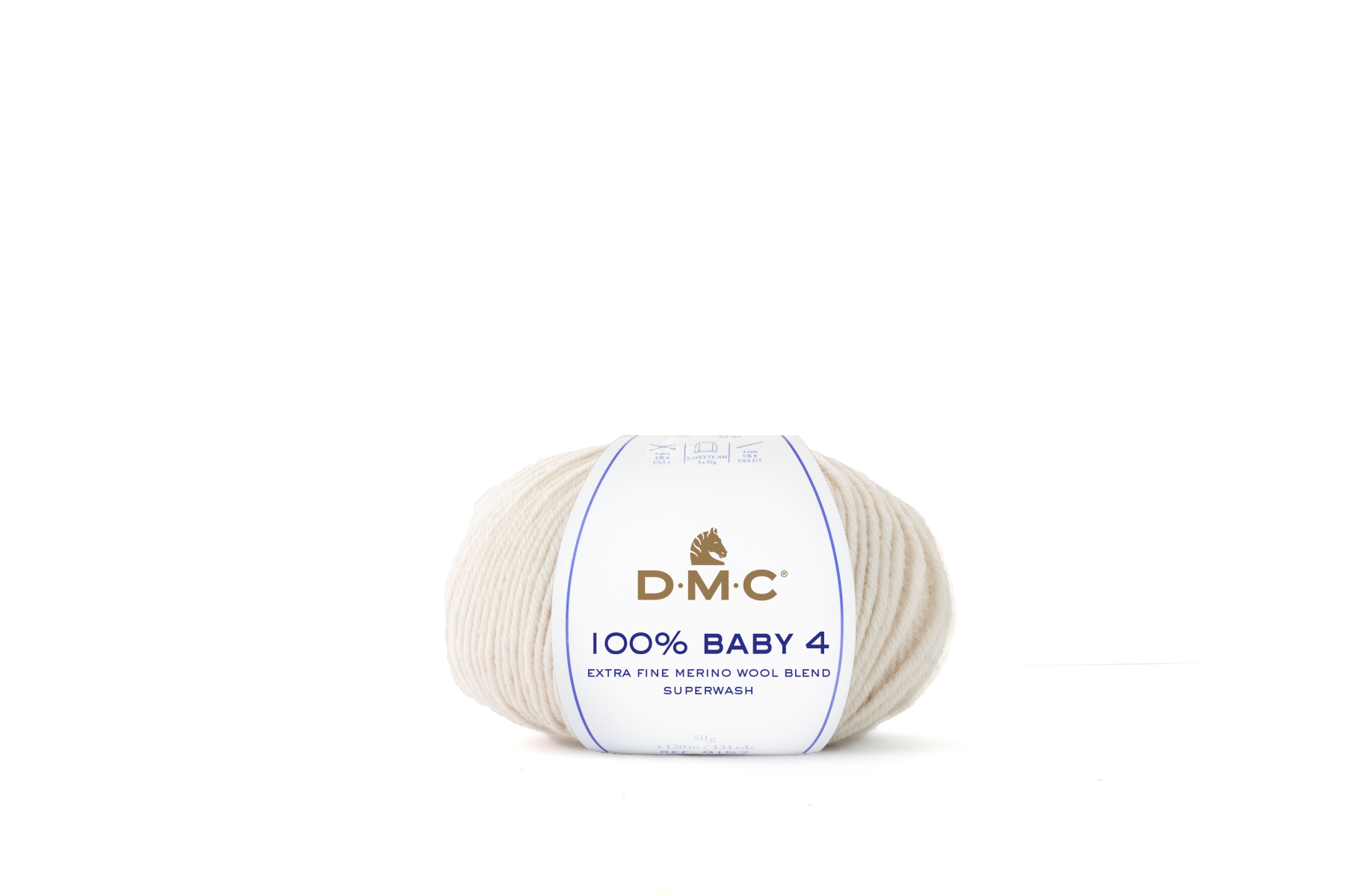 Dmc- Lã Bebé Baby 4 50gr | 3 desejos coloridos