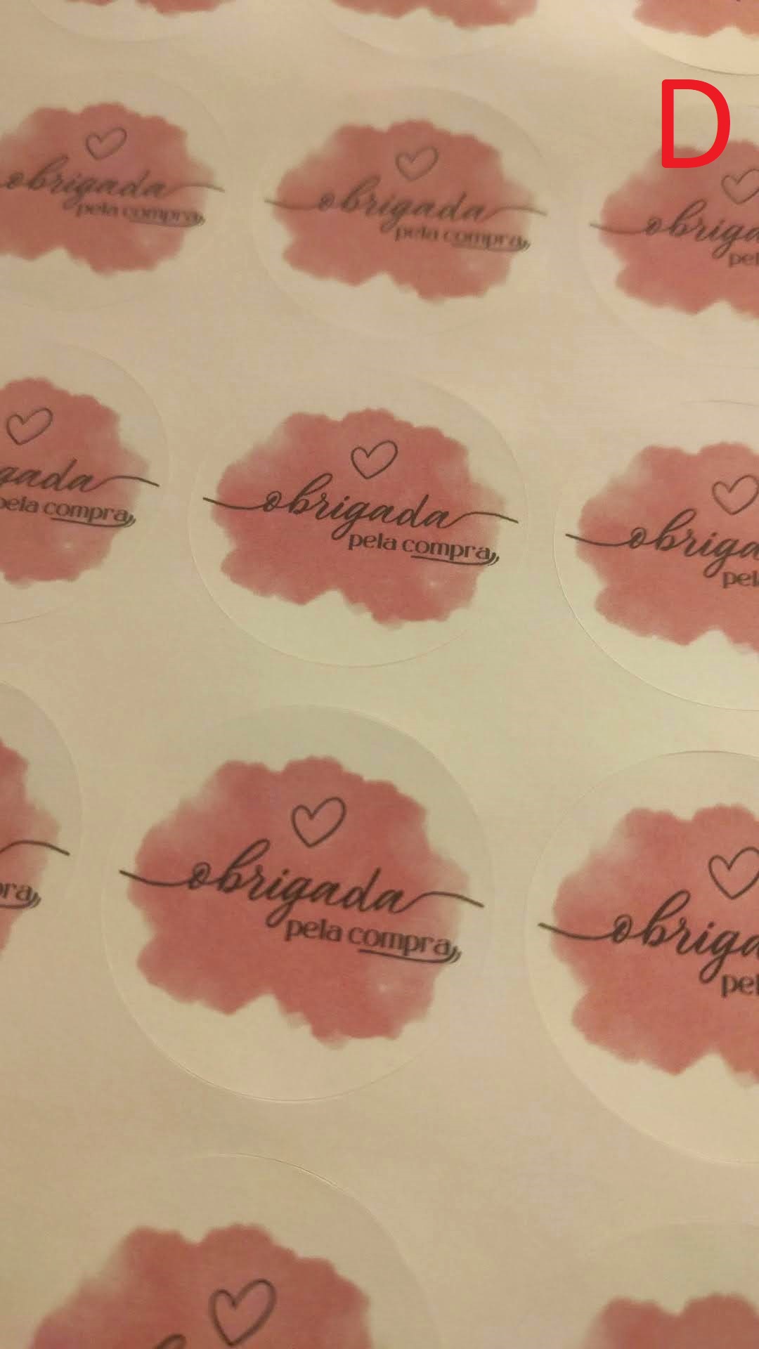 Autocolantes | Amor de Papel