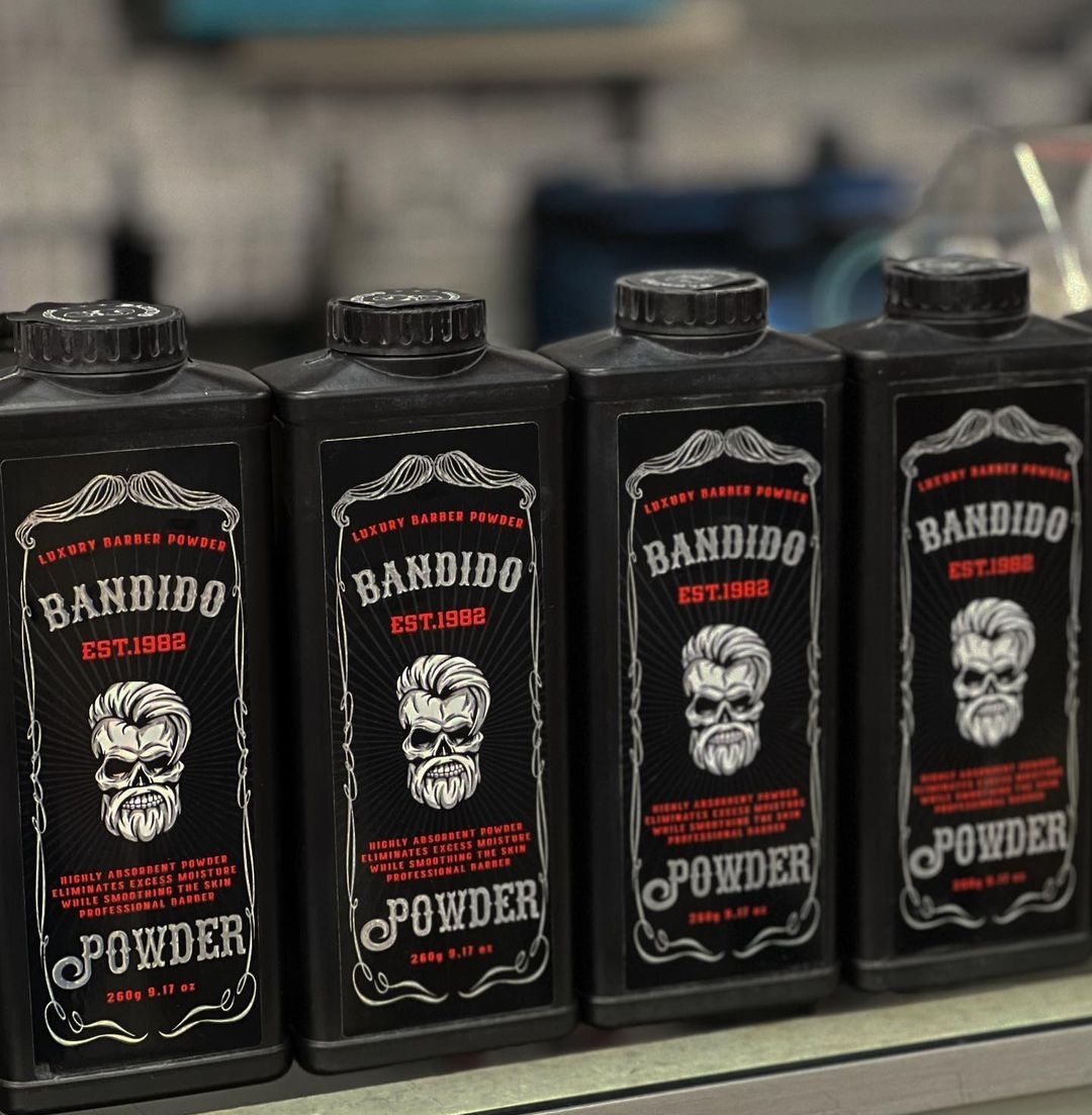 BANDIDO TALC POWDER PÓ TALCO 260ML | BarberShopPortugal by Pedro Costa, Lda