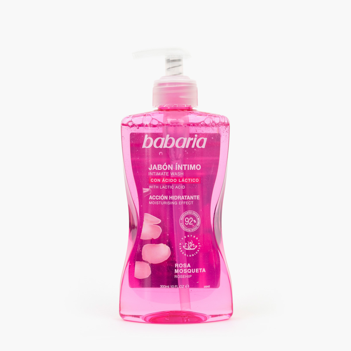 BABARIA SABAO INTIMO ROSA MOSQUETA 300ML 31626 | BarbershopPortugal