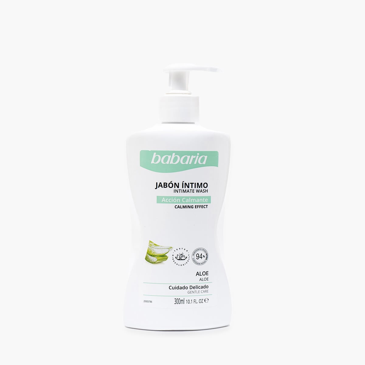 BABARIA SABAO INTIMO ROSA ALOE VERA 300ML 31234 | BarbershopPortugal