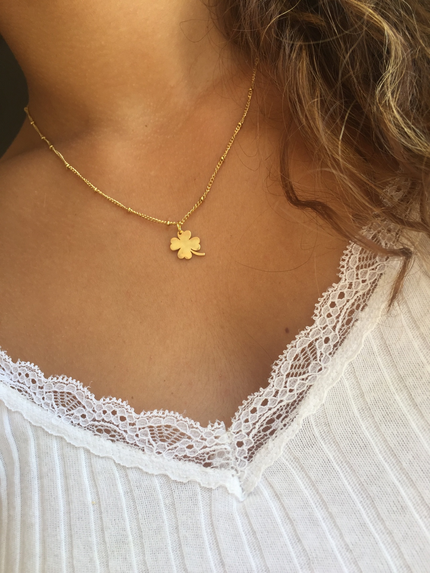 Colar trevo | Bijuvera