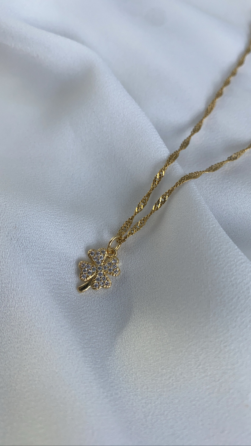 Colar trevo | Bijuvera