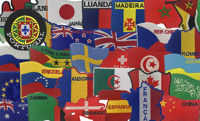 Países | BordadosNoel