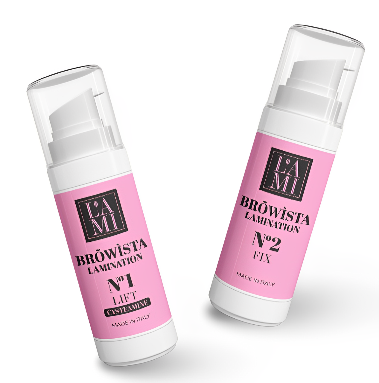 LAMI Lashes & Brows – Browista Lamination Lift & Fix (2x15ml) | Cacau Chic Shop - Produtos de ...