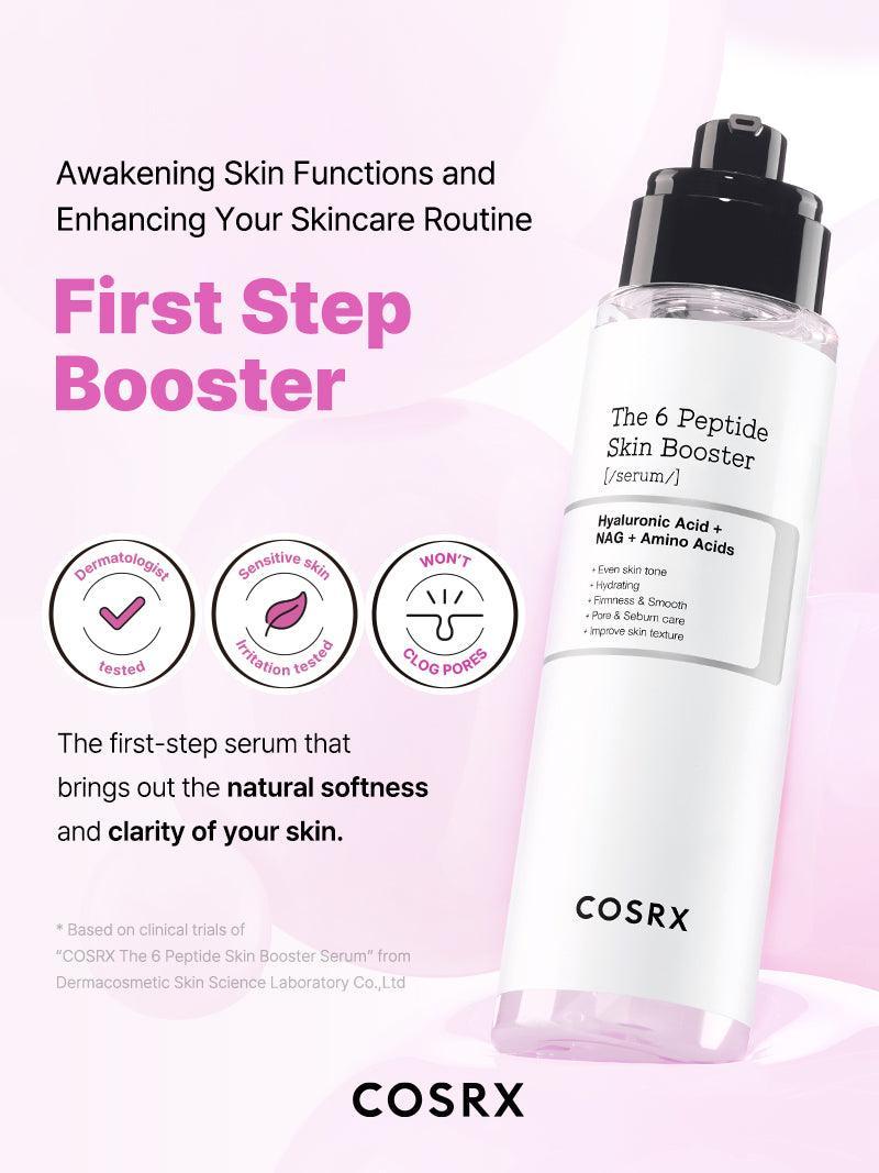 COSRX – 6 Peptide Skin Booster Serum 150 ml | Cacau Chic Shop – Cosméticos, Estética e Skincare ...