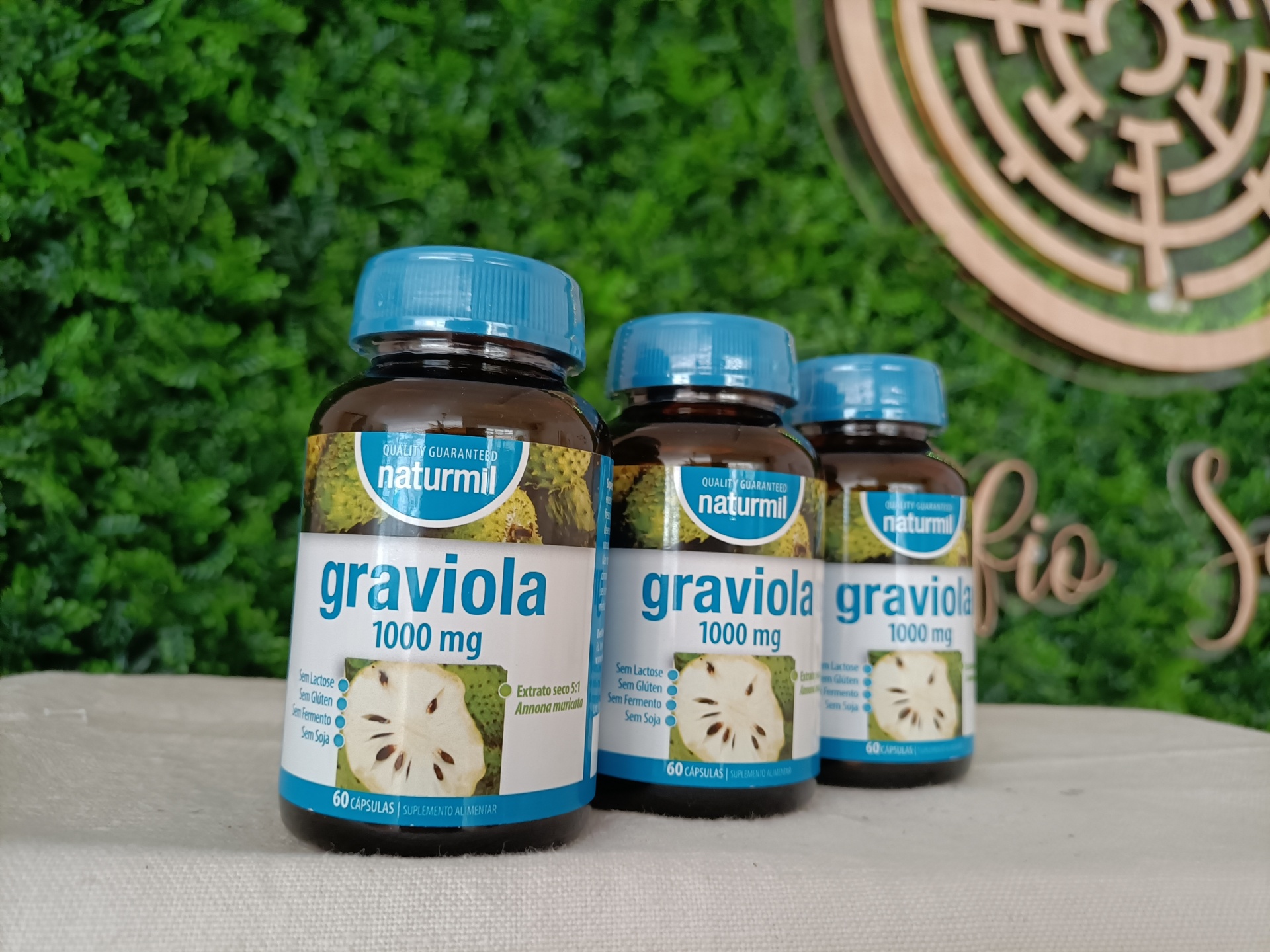 Graviola 1000mg 60 caps | Desafio Saudável