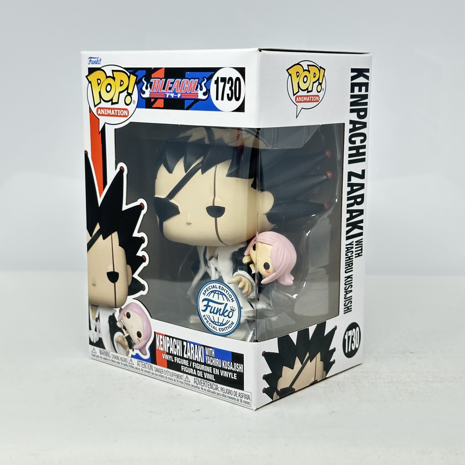 * 2ª MÃO * Funko POP! Animation Bleach Kenpachi Zaraki with Yachiru ...