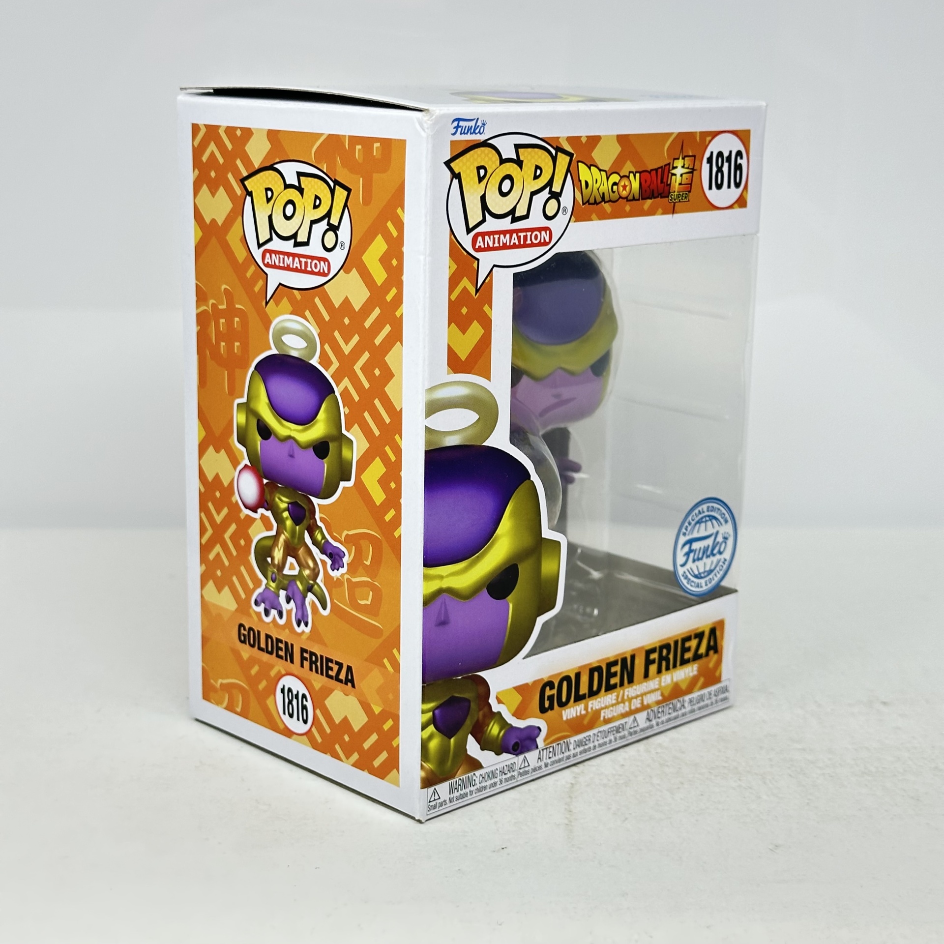 * 2ª MÃO * Funko POP! Animation Dragon Ball Super Golden Frieza #1816 ...