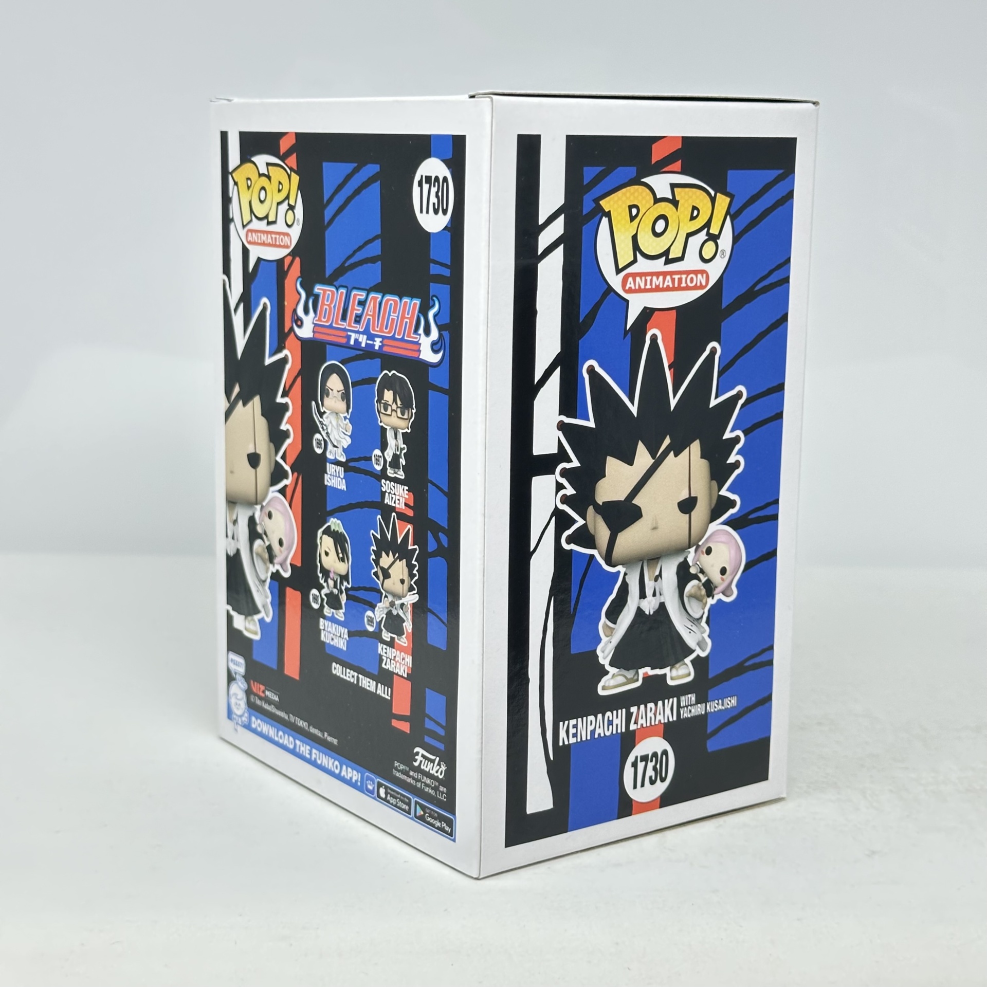 * 2ª MÃO * Funko POP! Animation Bleach Kenpachi Zaraki with Yachiru ...