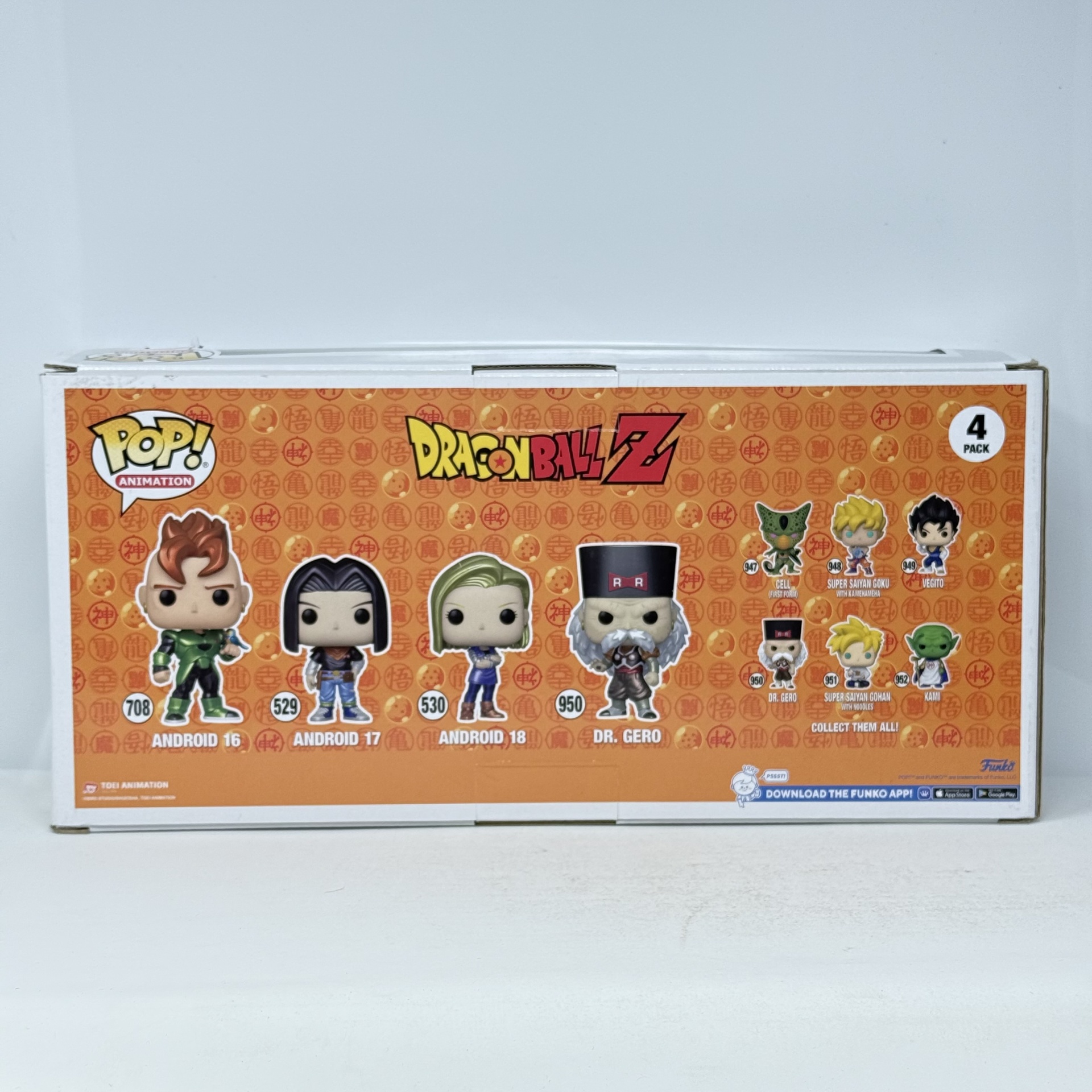 * 2ª MÃO * Funko POP! Animation Dragon Ball Z Android 16 / Android 17 ...