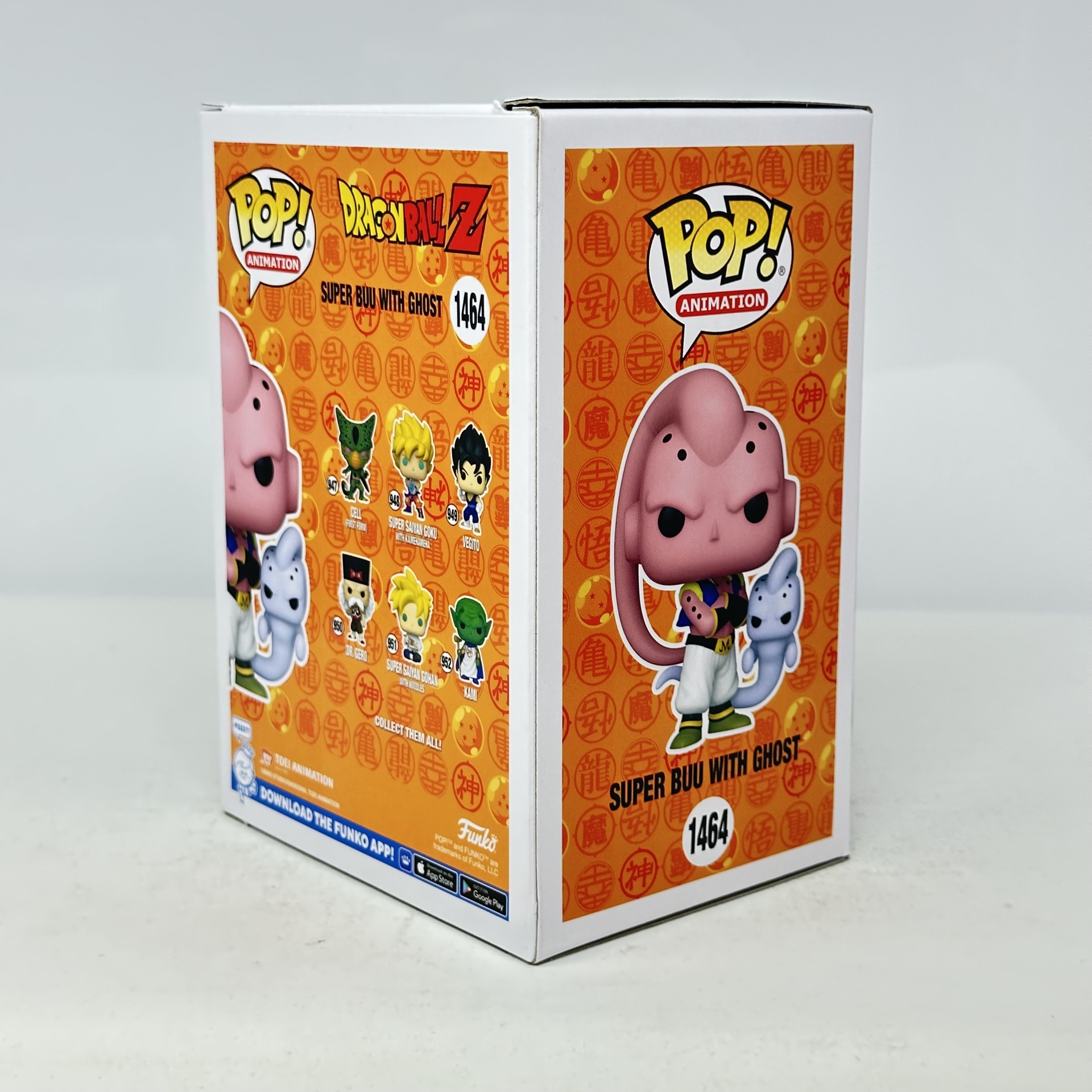 * 2ª MÃO * Funko POP! Animation Dragon Ball Z Super Buu With Ghost ...