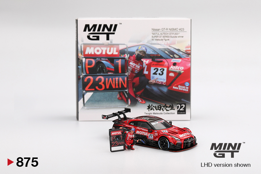 Diecast 1:64 Nissan GT-R NISMO #23 "MOTUL AUTECH GT-R 2021" SUPER GT ...