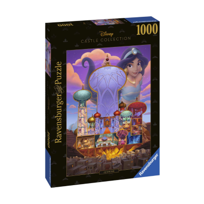 Puzzle Disney Castle Collection Jigsaw Jasmine 1000 Peças Ravensburger ...