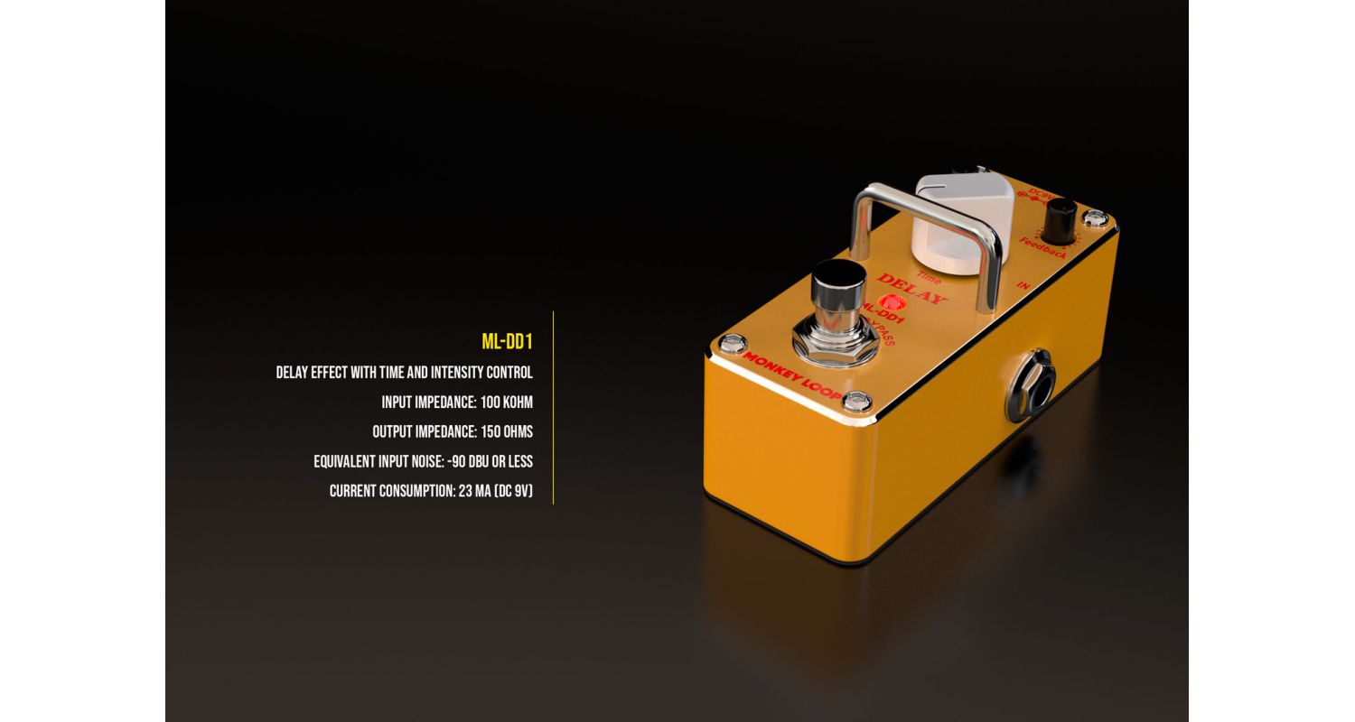 Monkey Loop ML-DD1 Digital Delay | FLAVIMUSIC