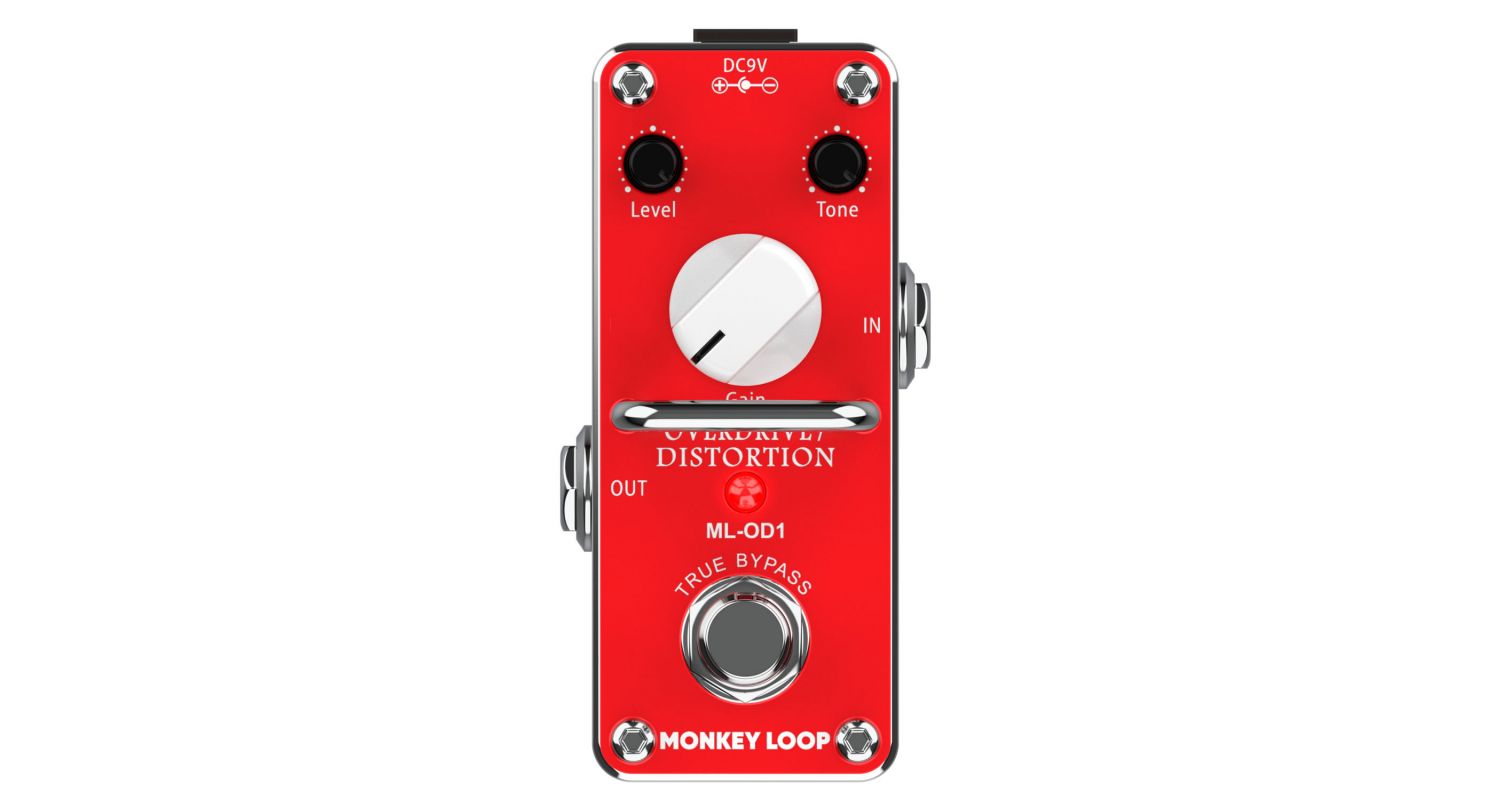 Monkey Loop ML-OD1 Pedal Efecto Overdrive | FLAVIMUSIC