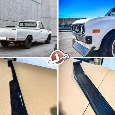 Datsun 620 Kit (Tailgate Spoiler + Lip Frontal) | JASA CARBON