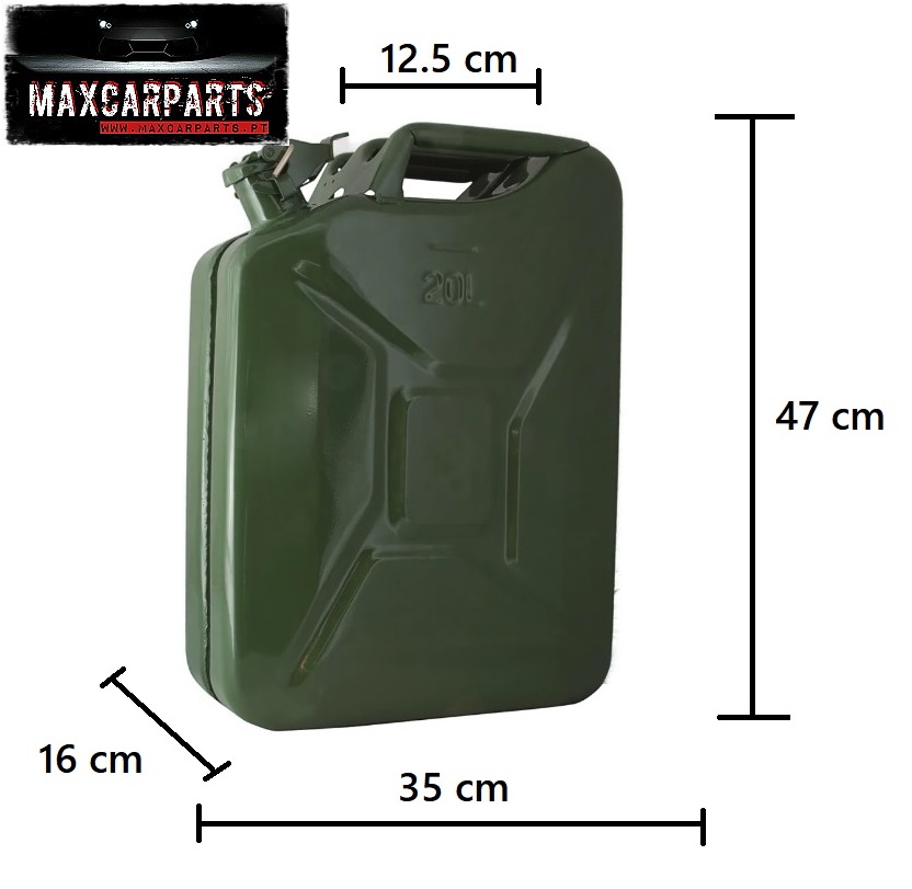 JERRY CAN 20L | MaxCarParts.pt