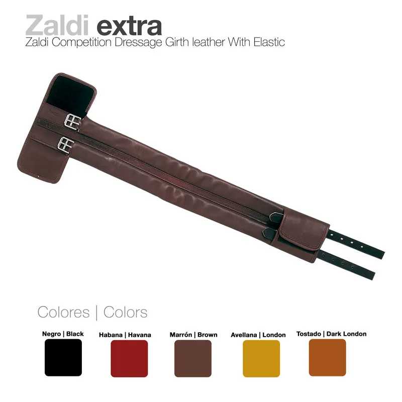 CILHA ENSINO ZALDI COMPETIÇÃO C/ELÁSTICO | Casa Maria - Loja de Equitação