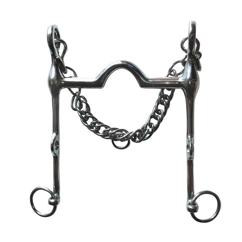 FREIO DE DRESSAGE CAIMBAS COMPRIDAS MONTADA MEDIA INOX. | Casa Maria ...