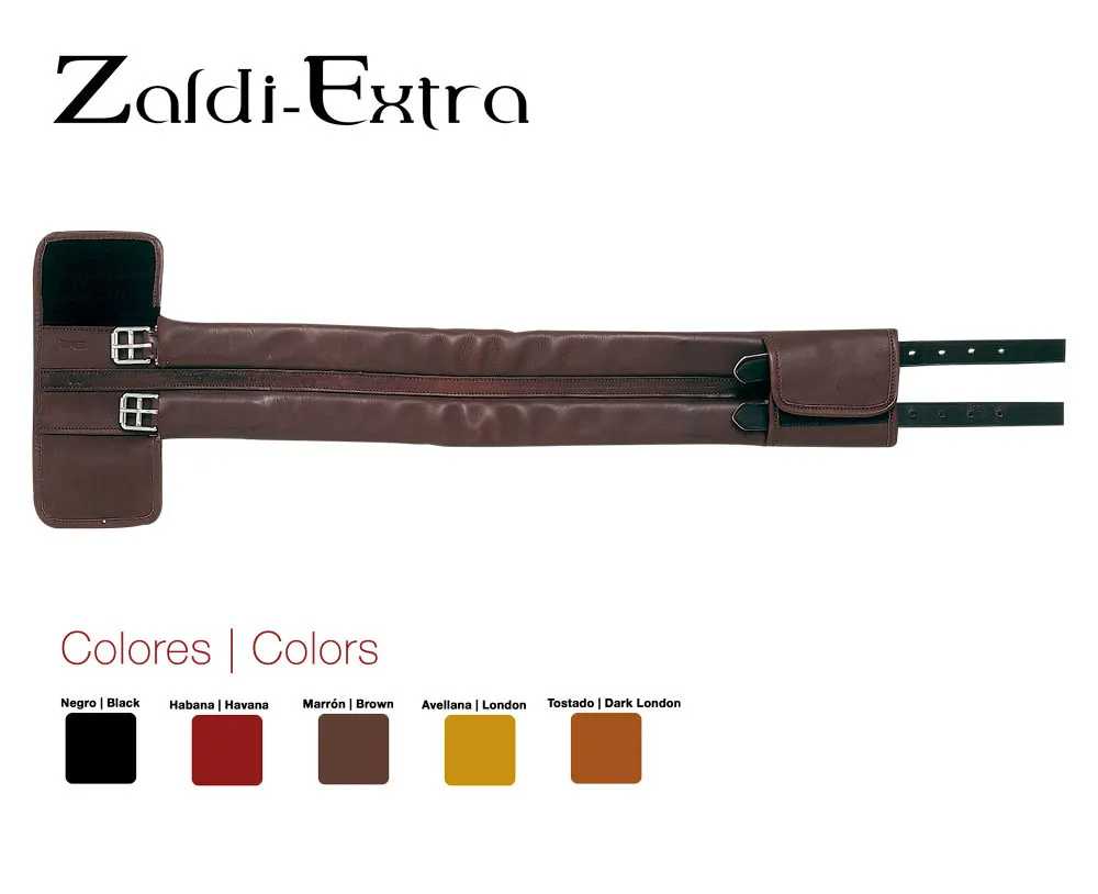 CILHA ENSINO ZALDI COMPETIÇÃO C/ELÁSTICO | Casa Maria - Loja de Equitação