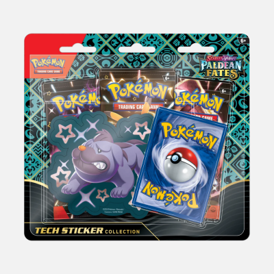 Paldean Fates: Maschiff Tech Sticker Collection | Panda Collecting Store