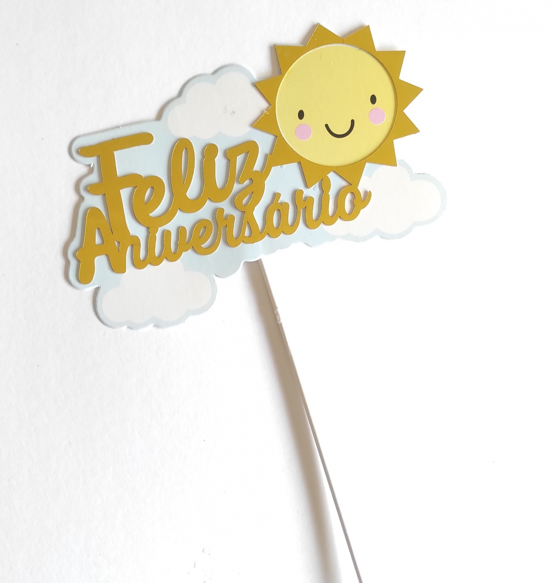 Cake topper Sol | Artigos de festas, balões e presentes