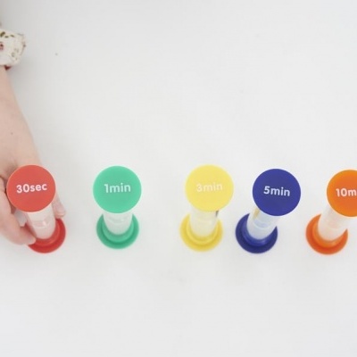 Mini Sand Timer Set | Tickit | Tribo dos Pequenos Exploradores