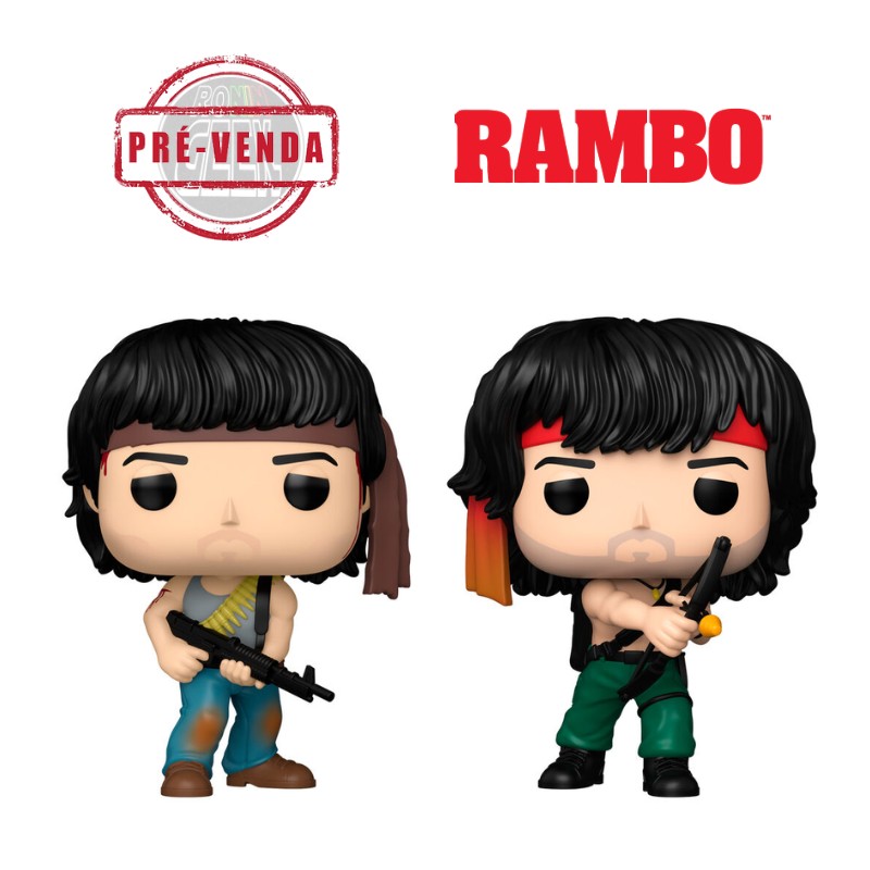 PRÉ-VENDA Funko POP! Movies: First Blood - John Rambo | RONIN GEEK