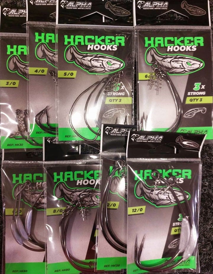 HACKER HOOKS | Sabor Pesca - Loja de Pesca Desportiva Online