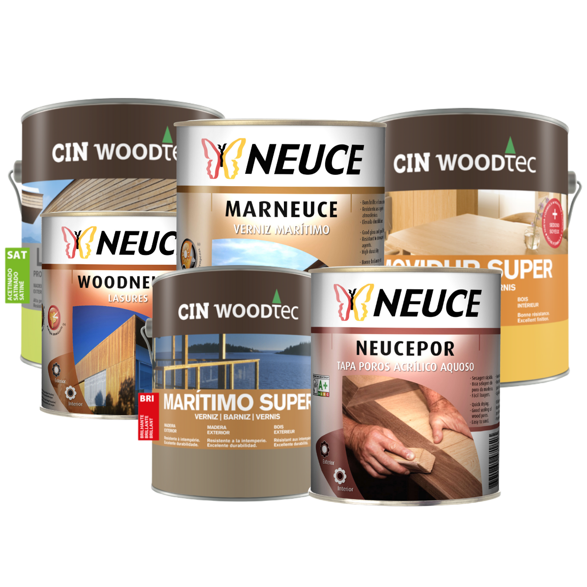 Produtos para Pintar Madeiras | CIN, Neuce, Vital, Moype | Entrega 24h ...